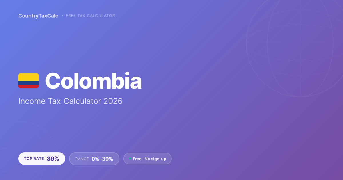 Colombia Tax 2026: First 1,090 UVT (~$14K) Tax-Free + Medellín Digital ...